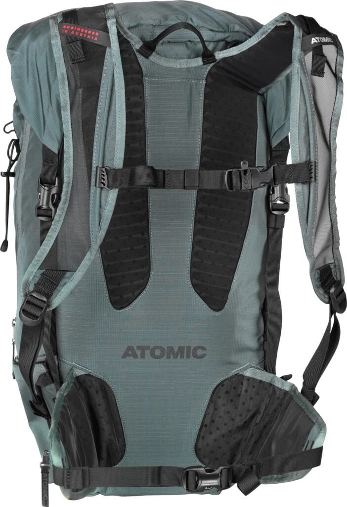 Atomic Backland 30+ is a bigger ski touring backpack